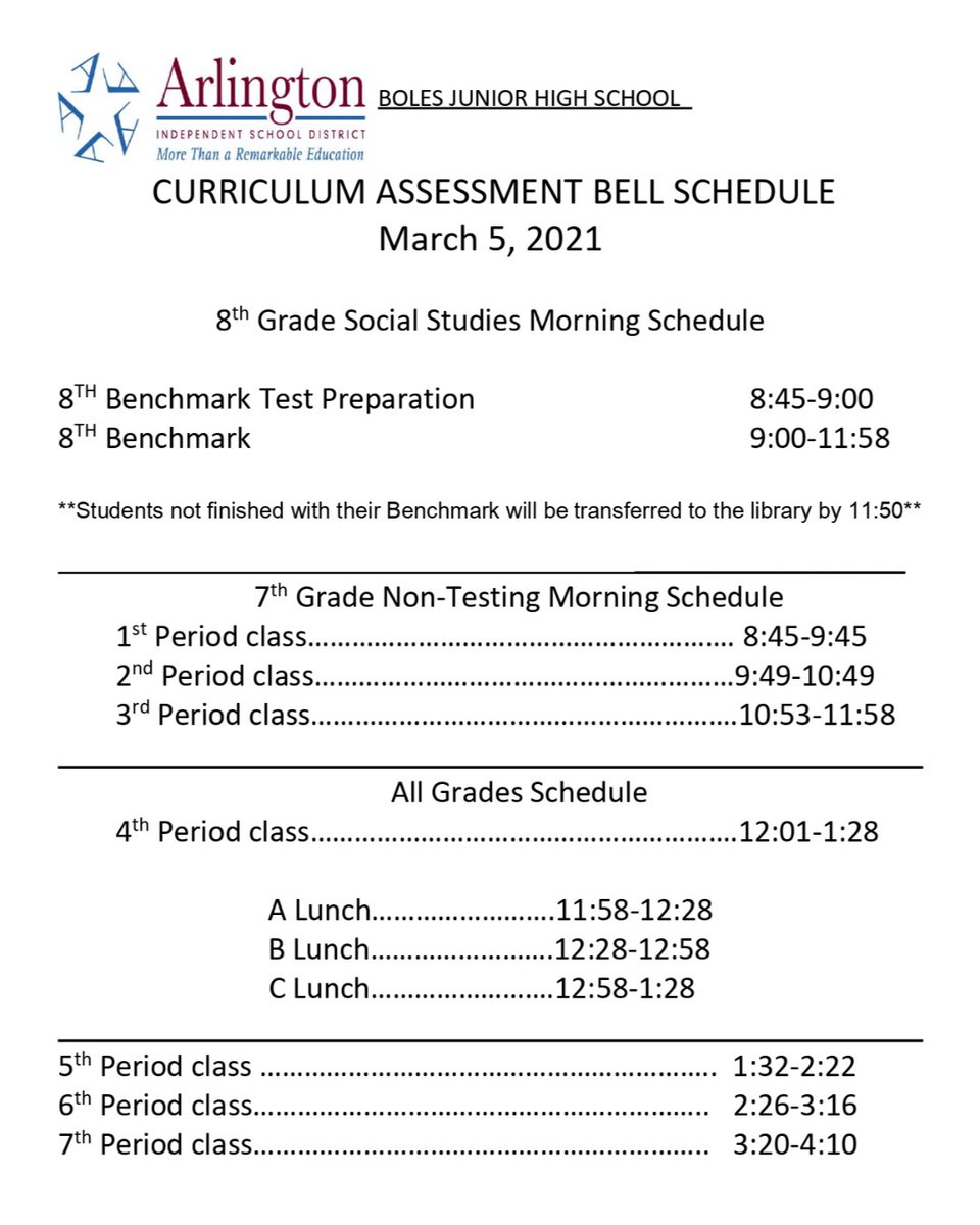 Home - Boles Junior High
