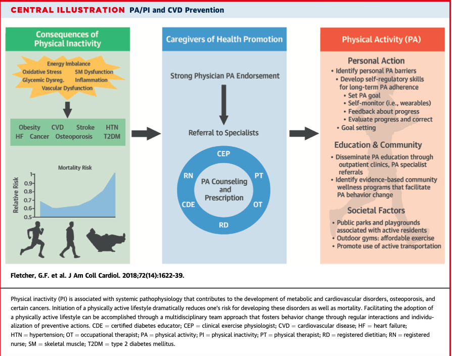 Promoting Physical Activity and Exercise, published in @JACCJournals ...