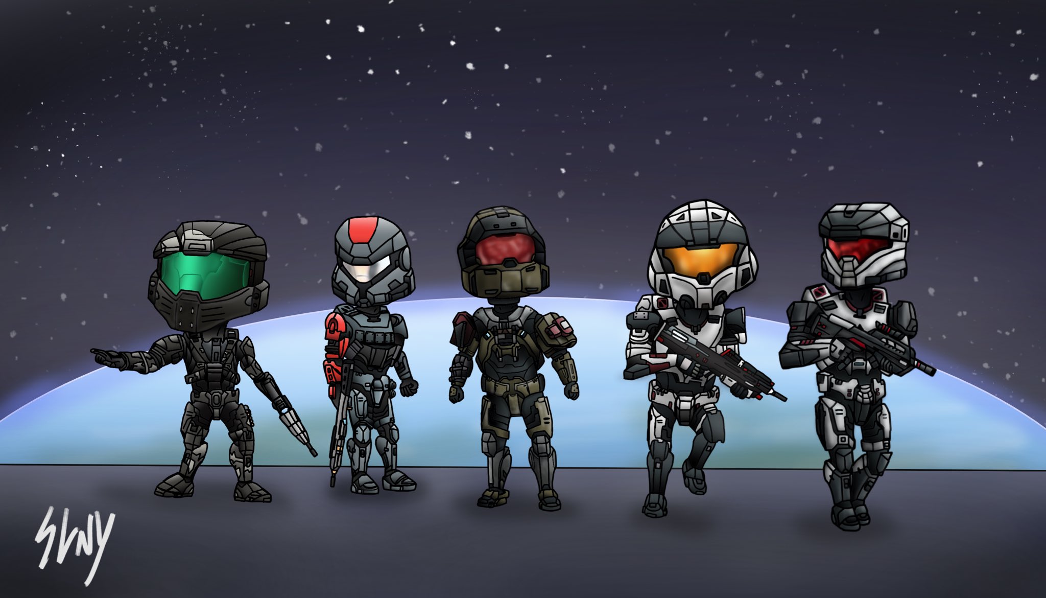Chibi Halo Reach