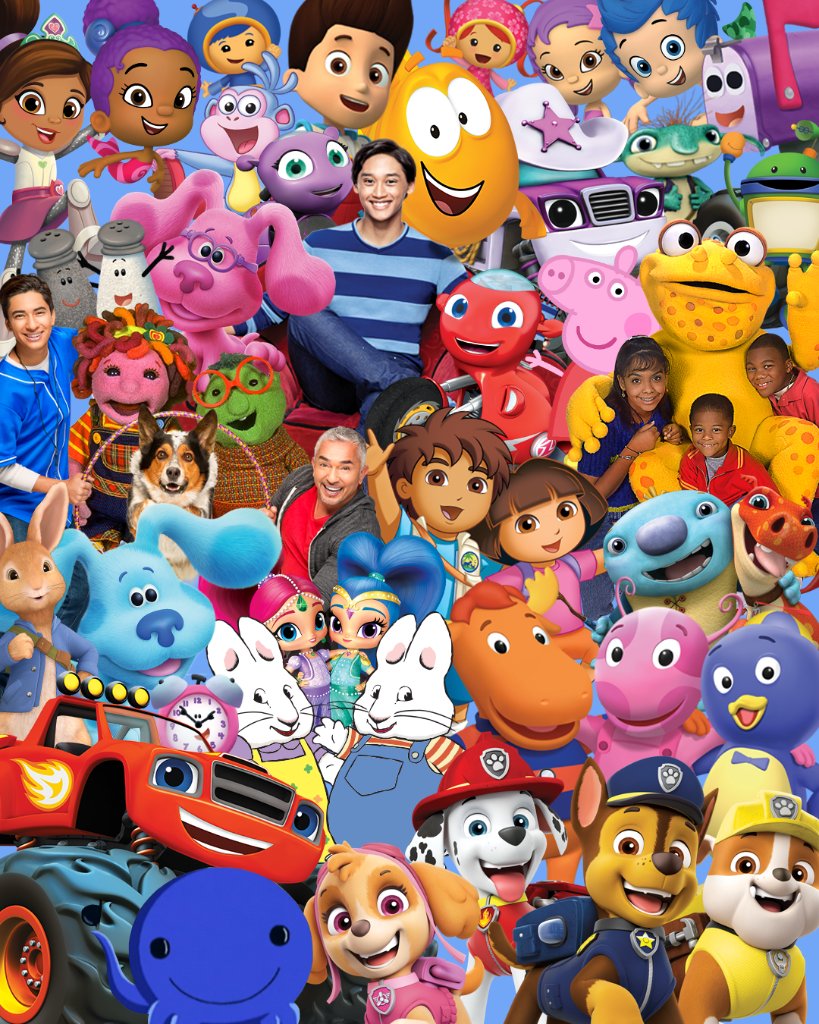 All Nick Jr Characters Together