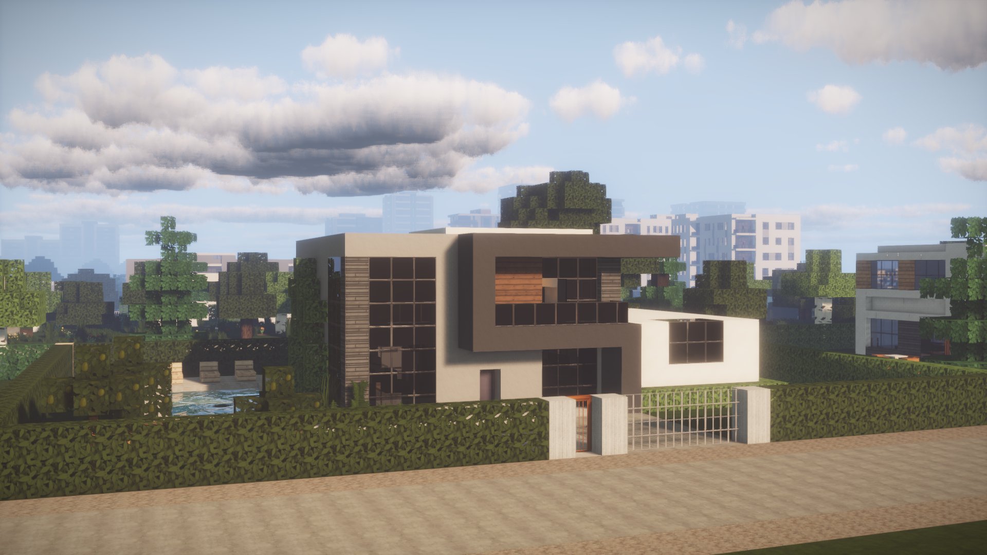 Modern House Minecraft Schematics Minecraft Best Modern House 🏡