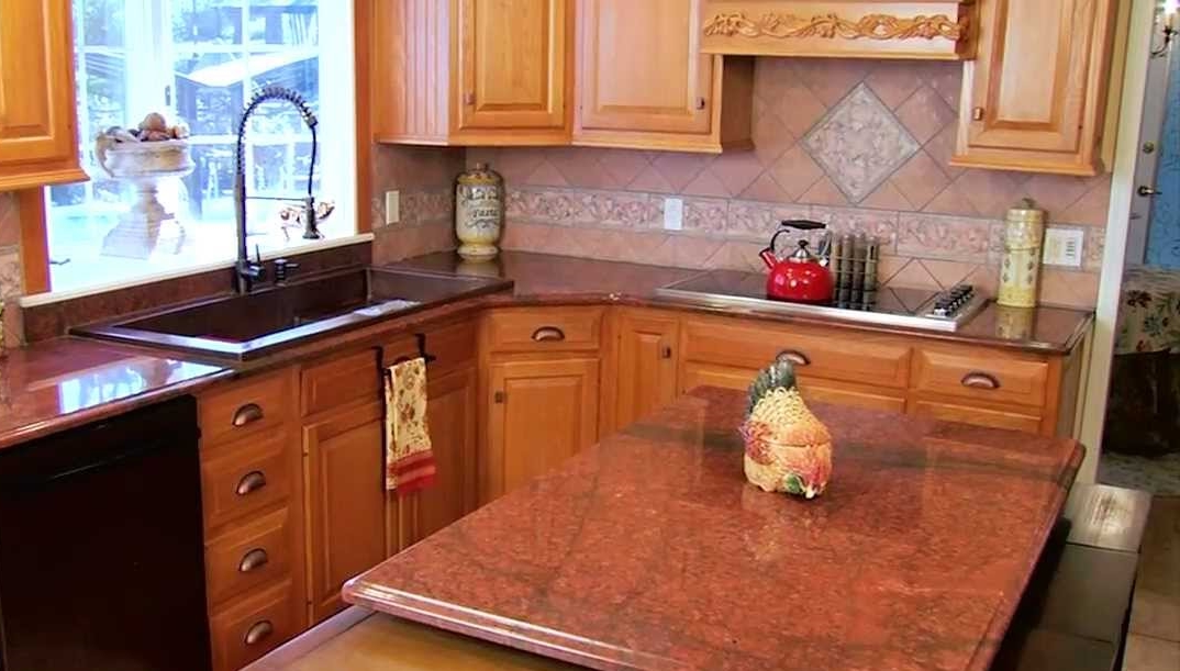 Red Granite Countertops