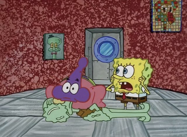 Spongebob Squarepants Squidward The Unfriendly Ghost