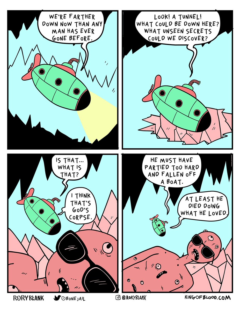 「good night moon 」Rory Blankの漫画