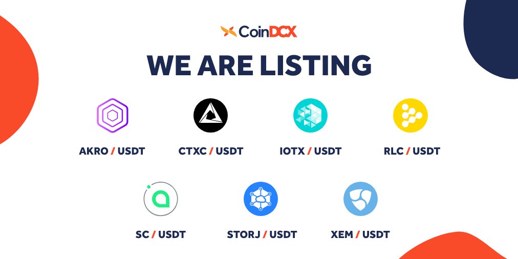 iExec RLC has been listed on CoinDCX: India's largest cryptocurrency ...