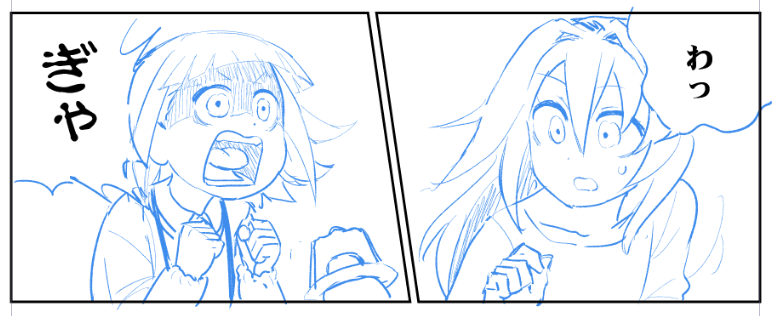 「リゼ様とアンジュの漫画を描いてます 」安倍川🍔C104(日)東“F”36bの漫画