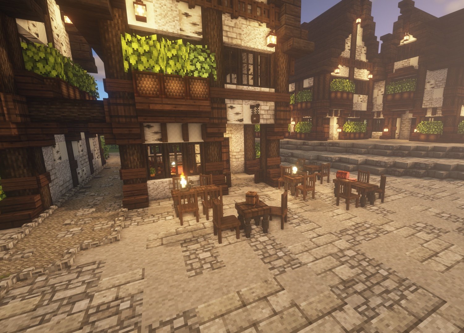 Minecraft Restaurant Interior
