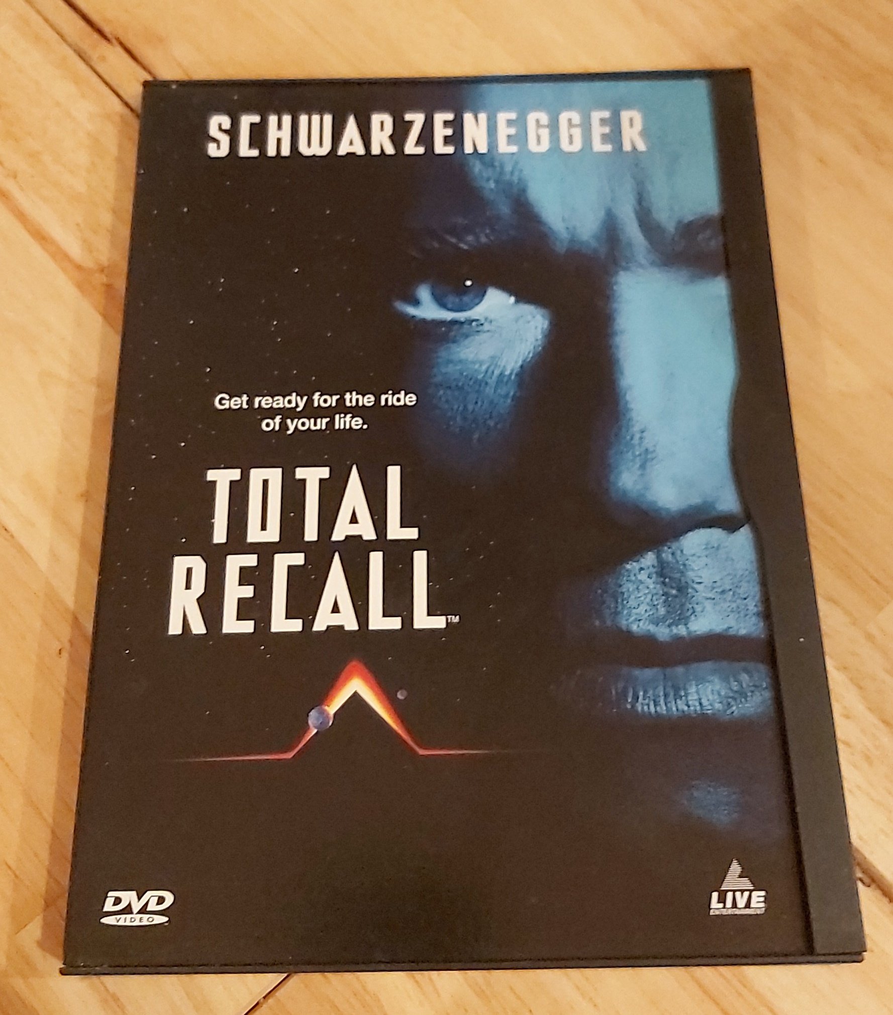 Total Recall 1990 Dvd Cover