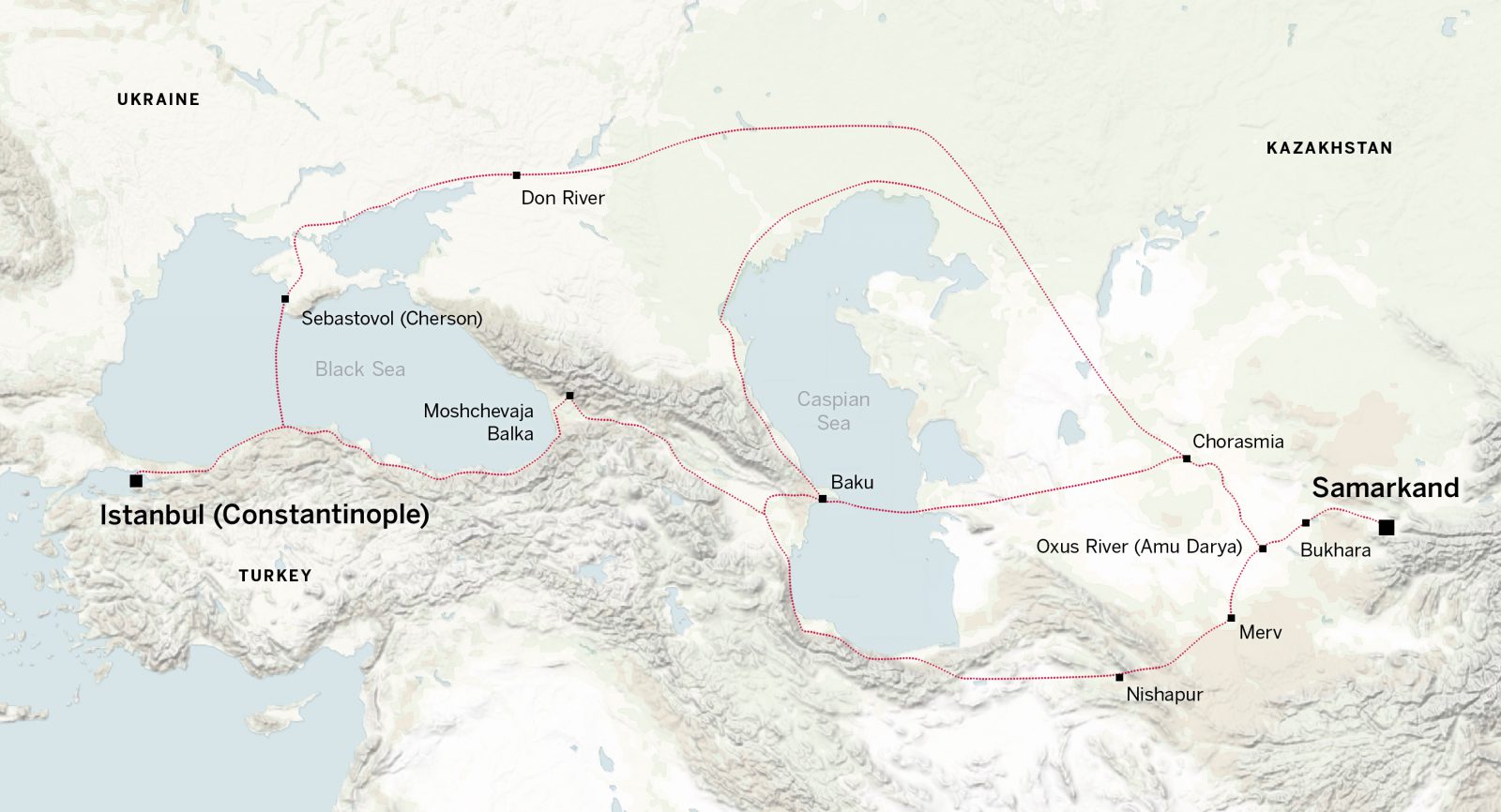 Constantinople Trade Map