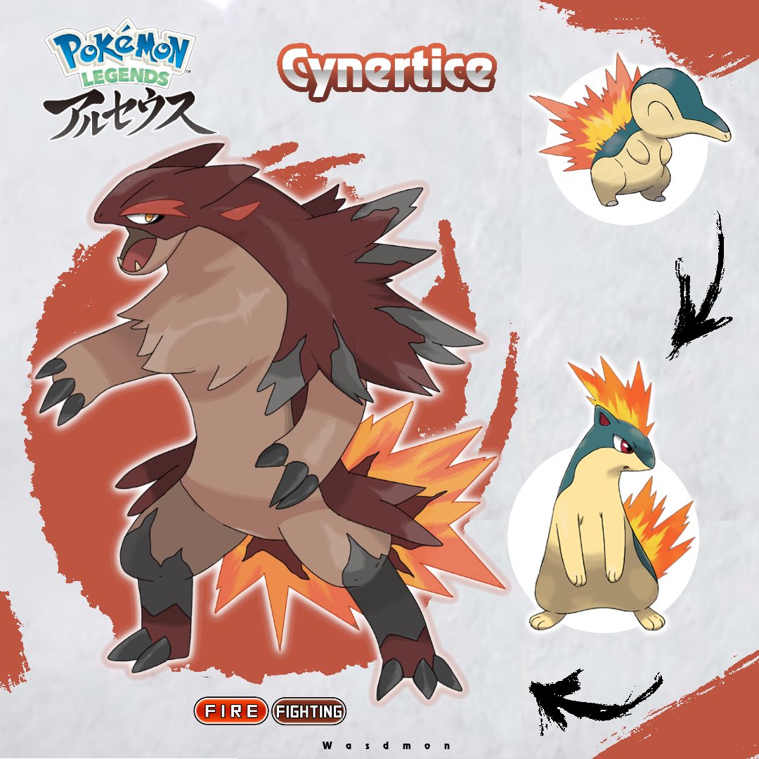 Pokemon Cyndaquil Evolution