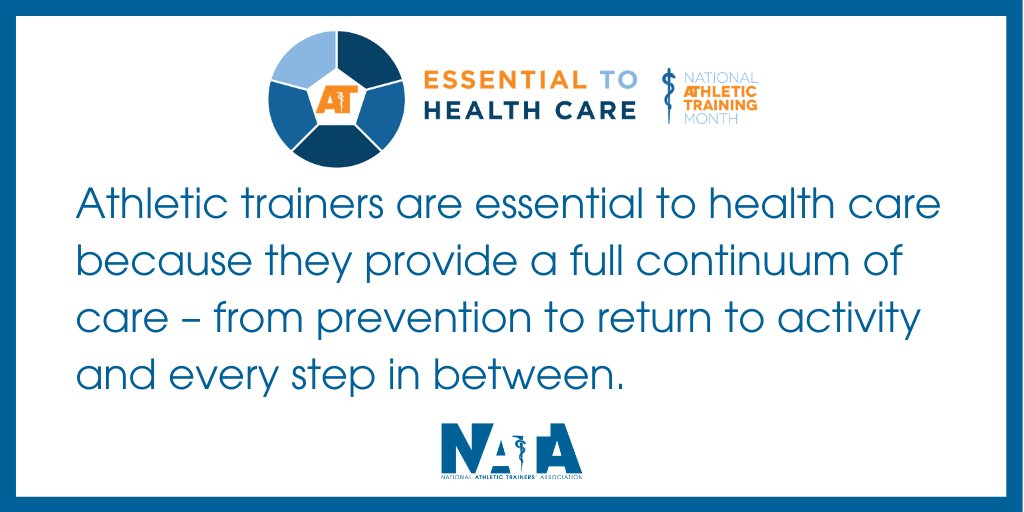 National Athletic Trainers Association Logo