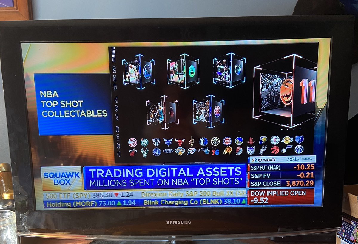 NBA Top Shots @ CNBC : r/nbatopshot