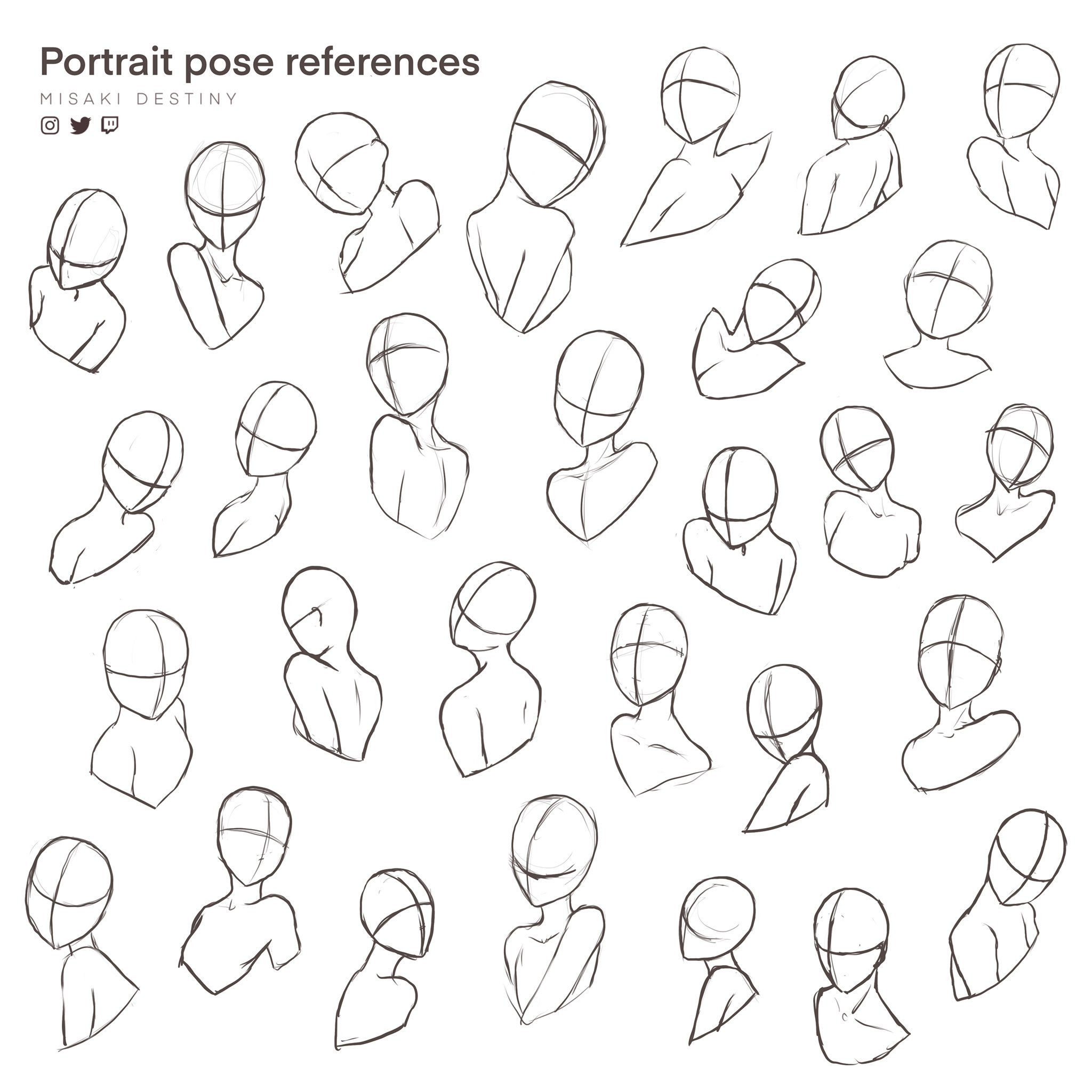 Anime Headshot Poses | atelier-yuwa.ciao.jp