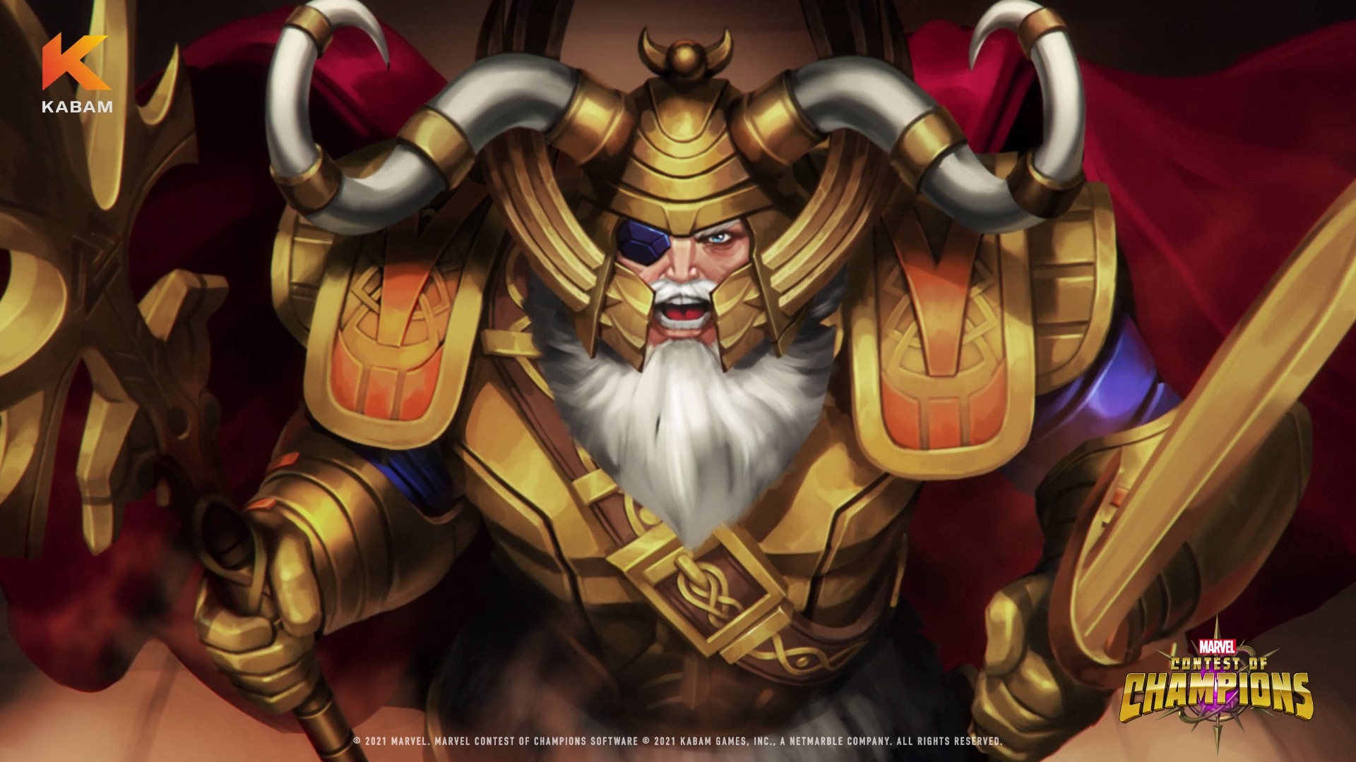 Odin Marvel Wallpaper