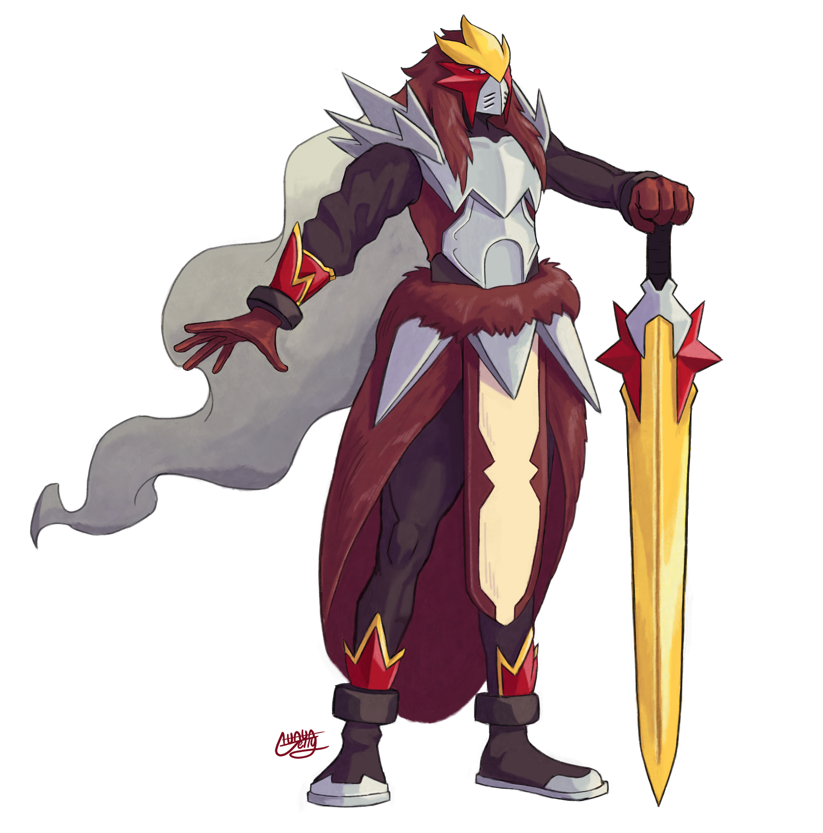 Tyrantrum Gijinka