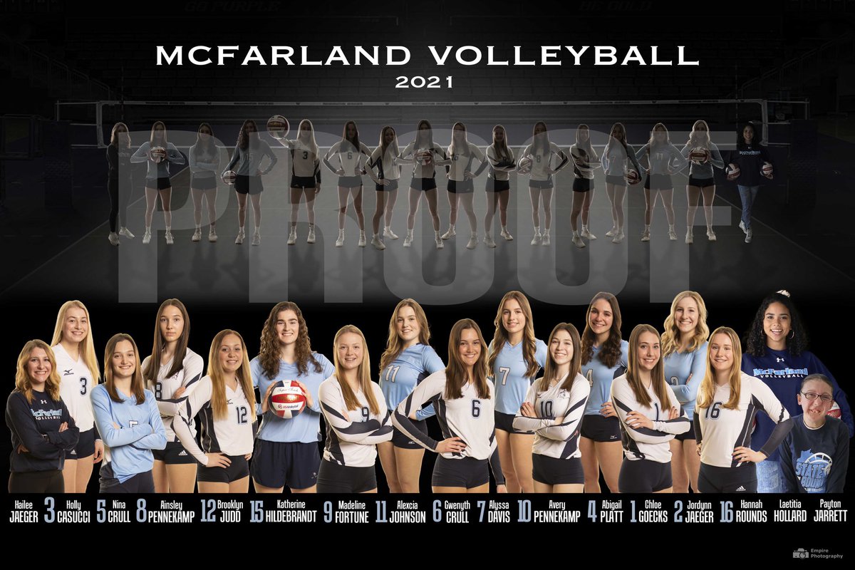 Volleyball Team Poster Ideas