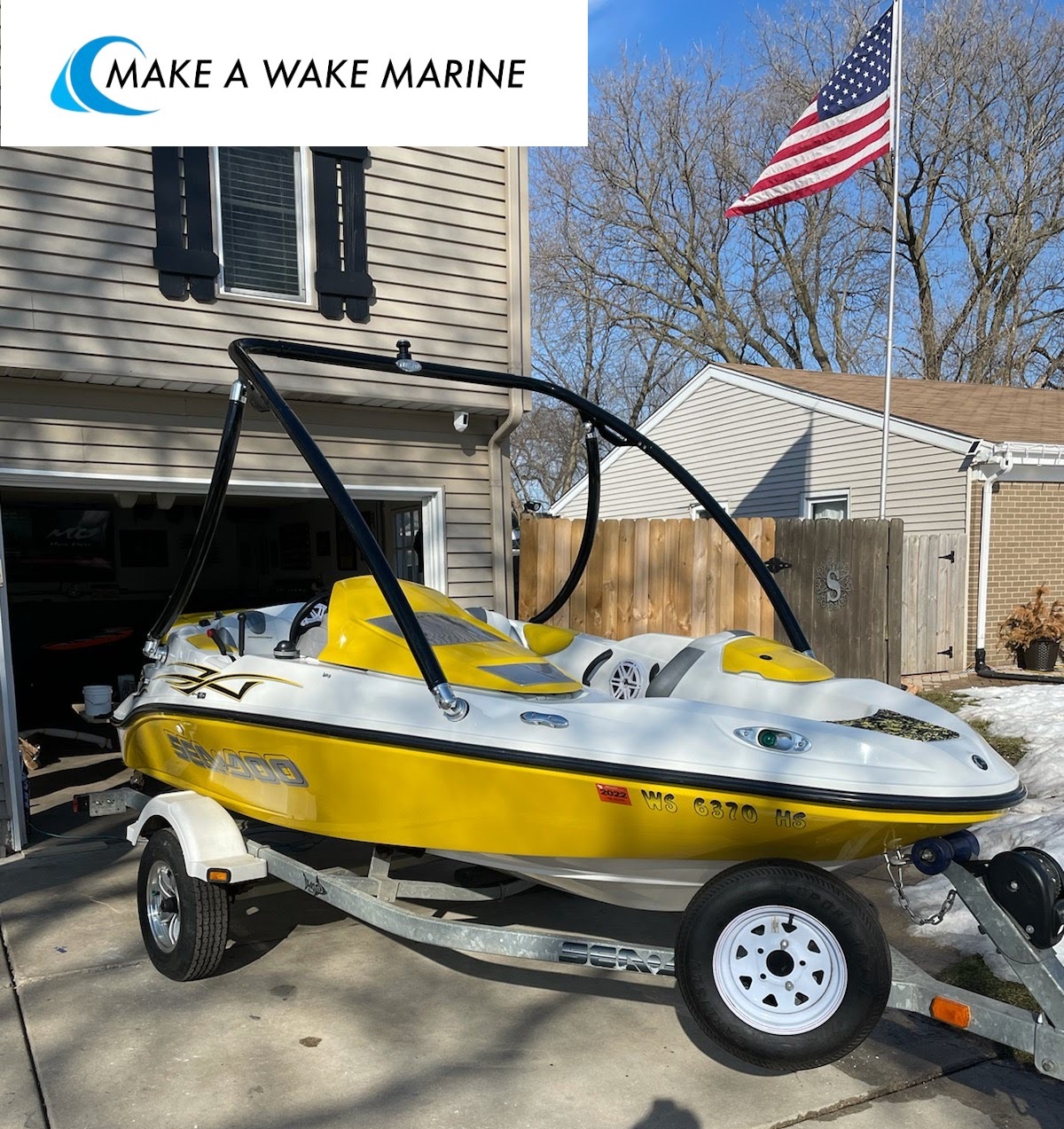 Seadoo Sportster Wakeboard