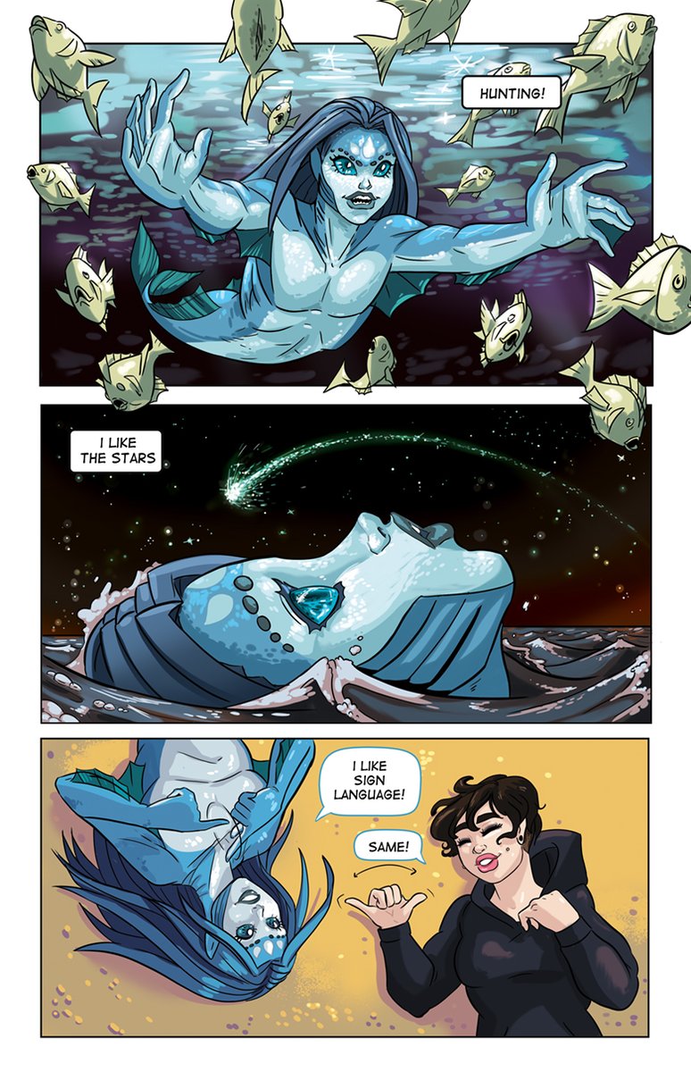 「this is how i draw bodies when im sketching layouts 」Jessi "READ MY COMIC" Sheronの漫画