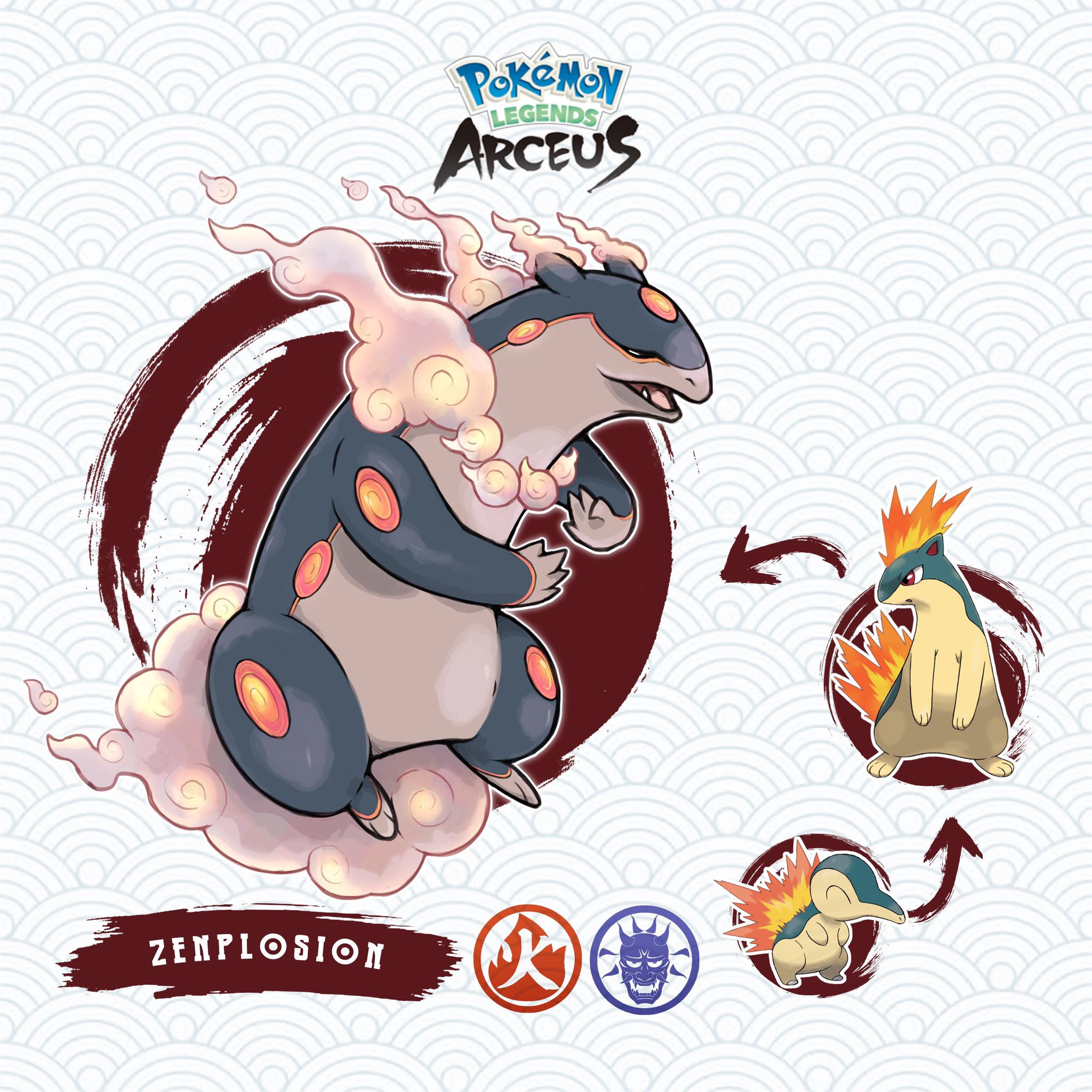 Pokemon Cyndaquil Evolution