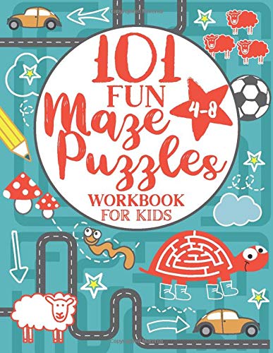 [FREE' Maze Puzzle Book for Kids 4-8: 101 Fun First Mazes for Kids 4 ...