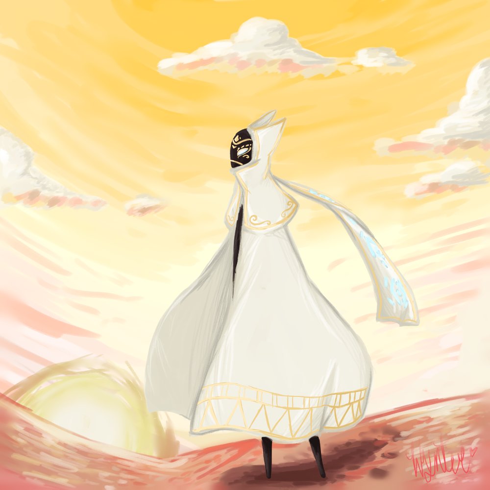 Journey Game White Cloak