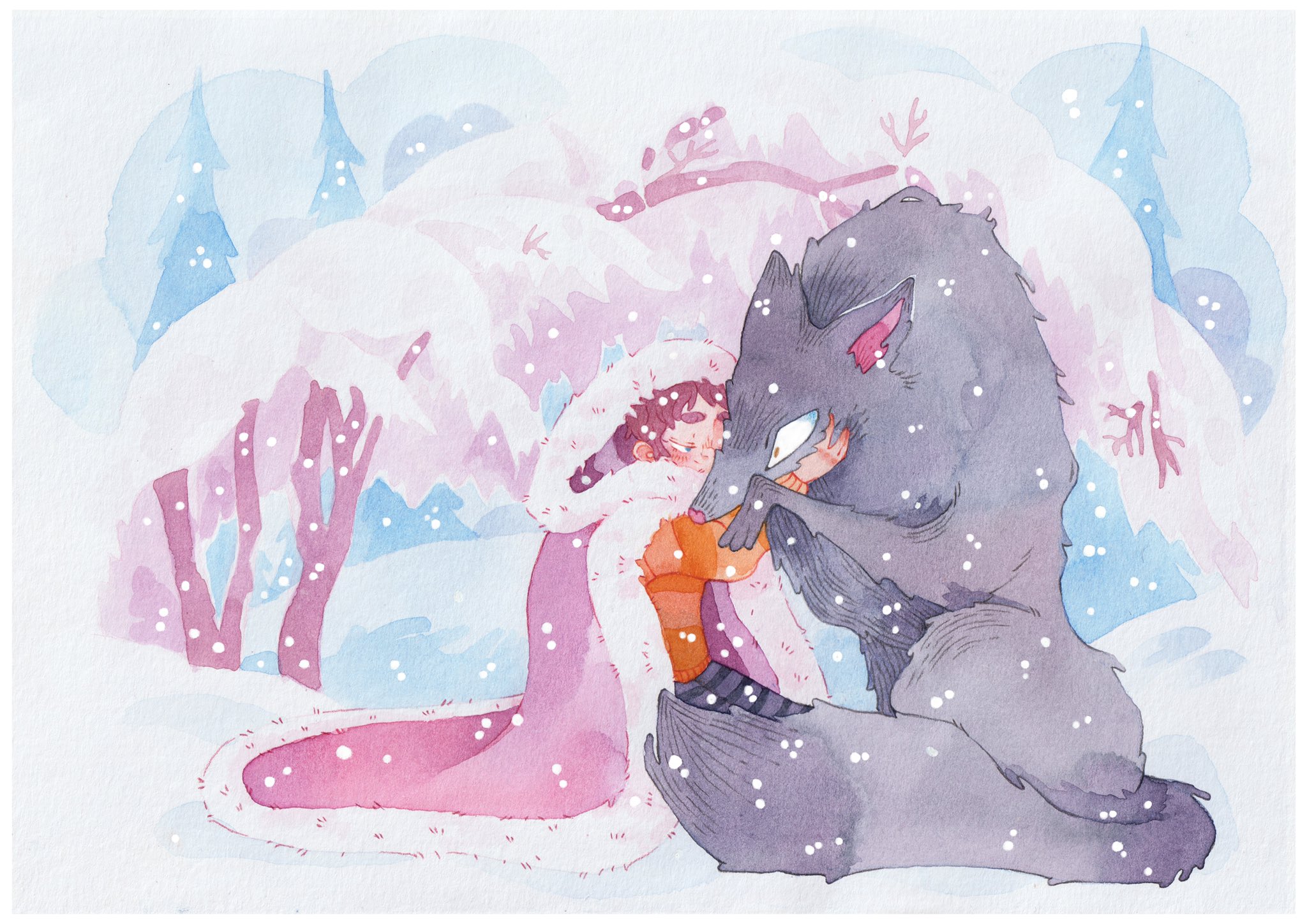 ominous 👽 writing comms open! on Twitter: "I got an andreil/awoodrew commission from @C_LeaDraw ...