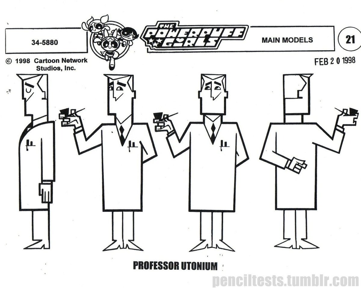 New Powerpuff Girls Professor