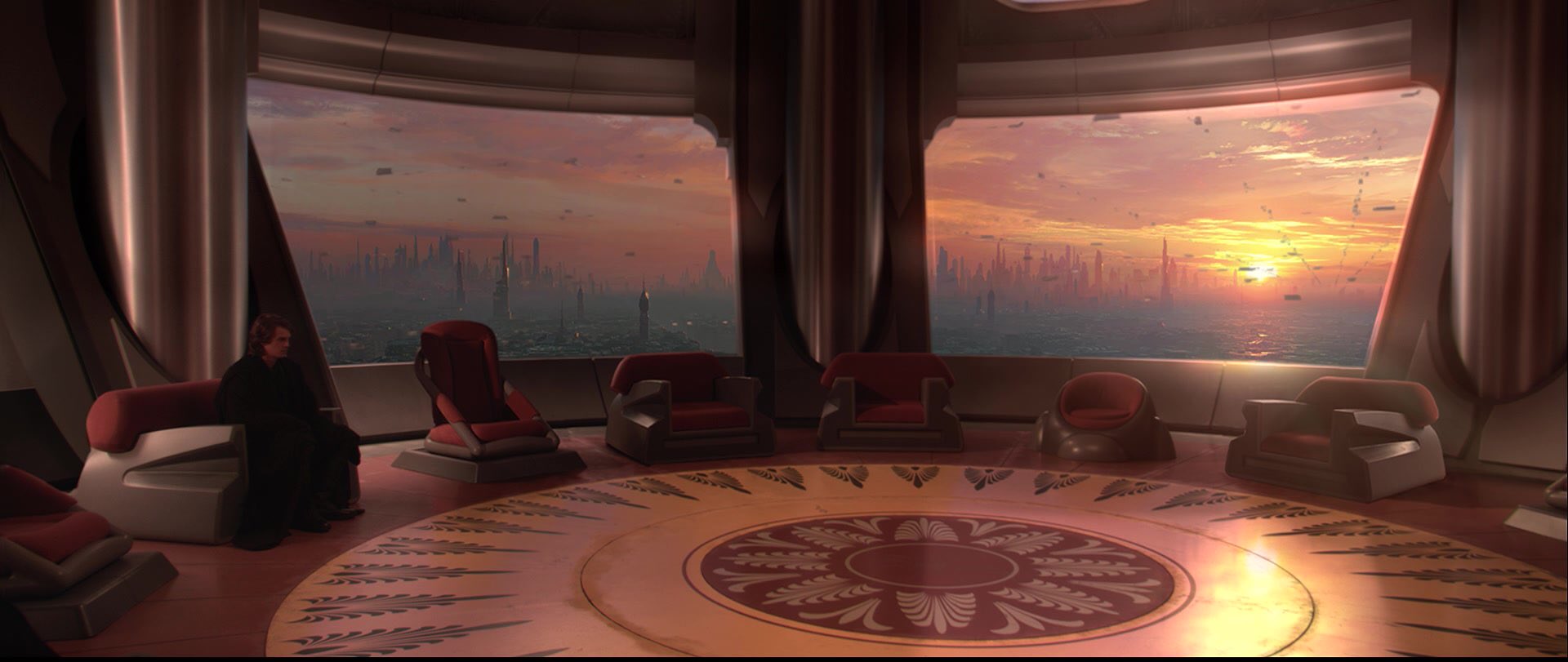 Star Wars Jedi Council Room