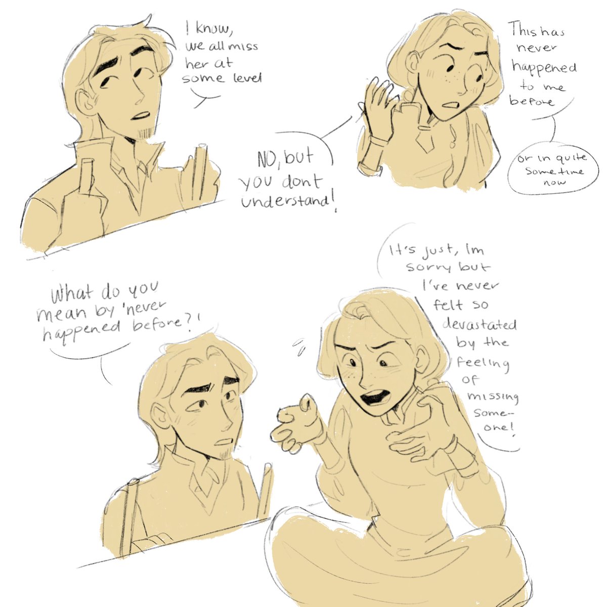 PSA// new dream angst with sad ending