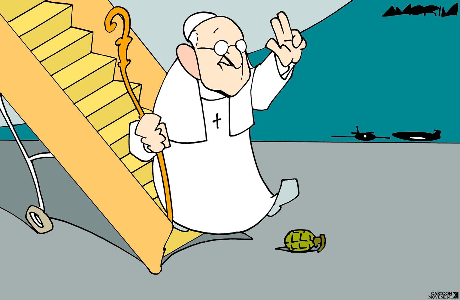 Pope Francis Cartoon