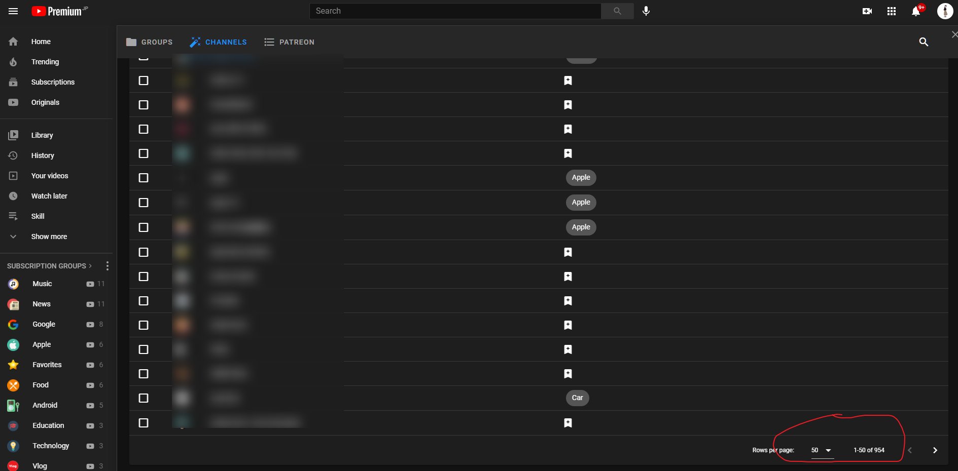 ahhhhfs on Twitter: "学到一招：使用扩展分组管理YouTube订阅频道 一看我订阅的频道 才发现有接近九百多 使用这个扩展管理起来清晰多了 就前期分类打标签麻烦点 支持主流 ...