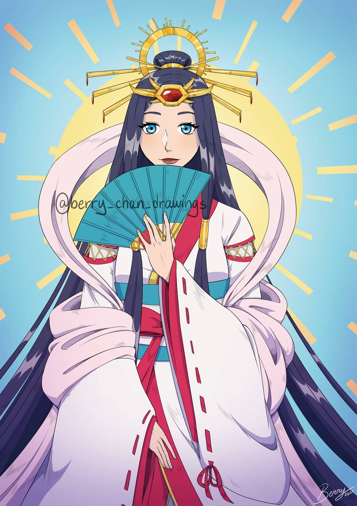 Japanese Goddess Of Sun