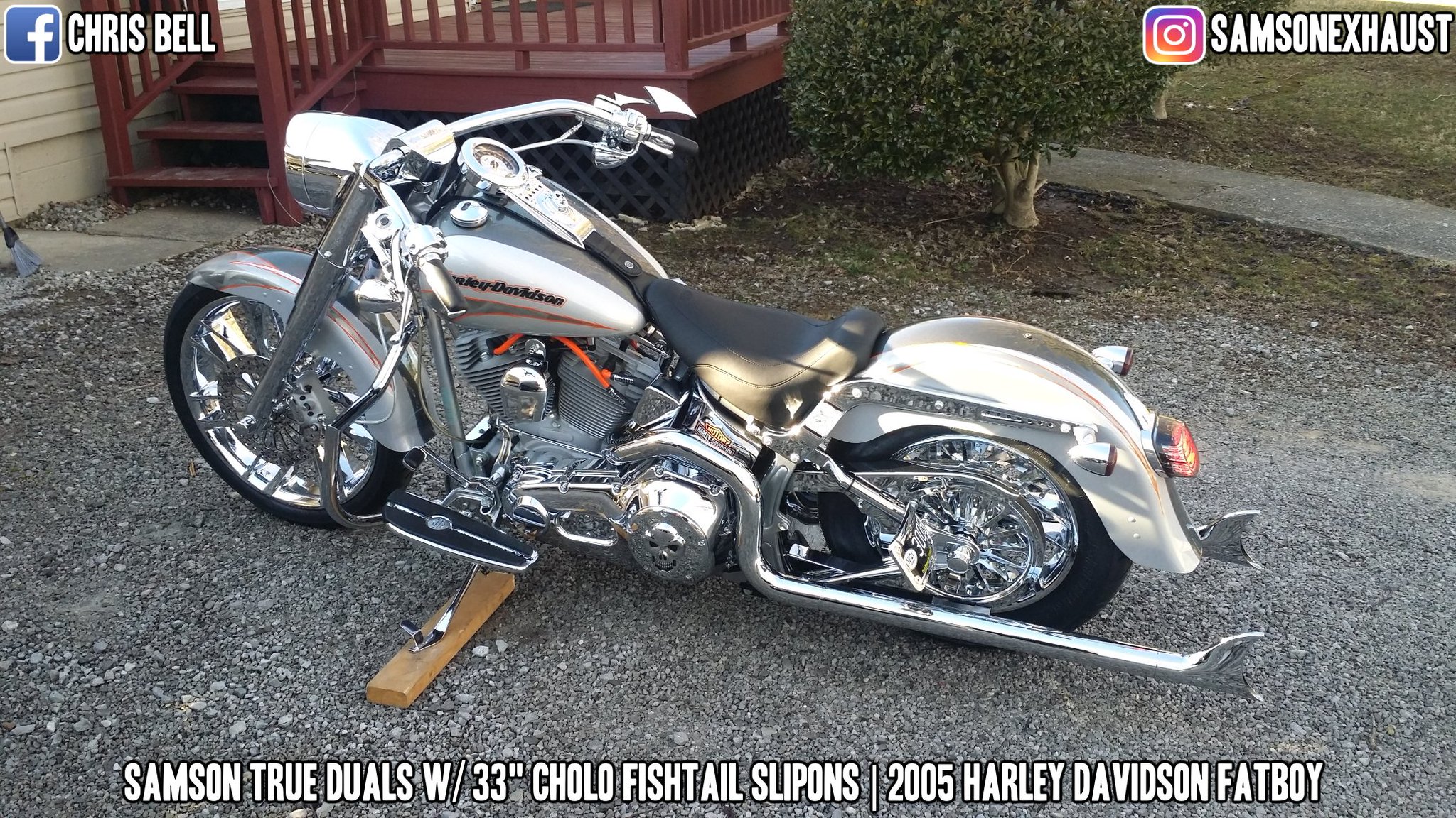 Samson Fishtail Exhaust