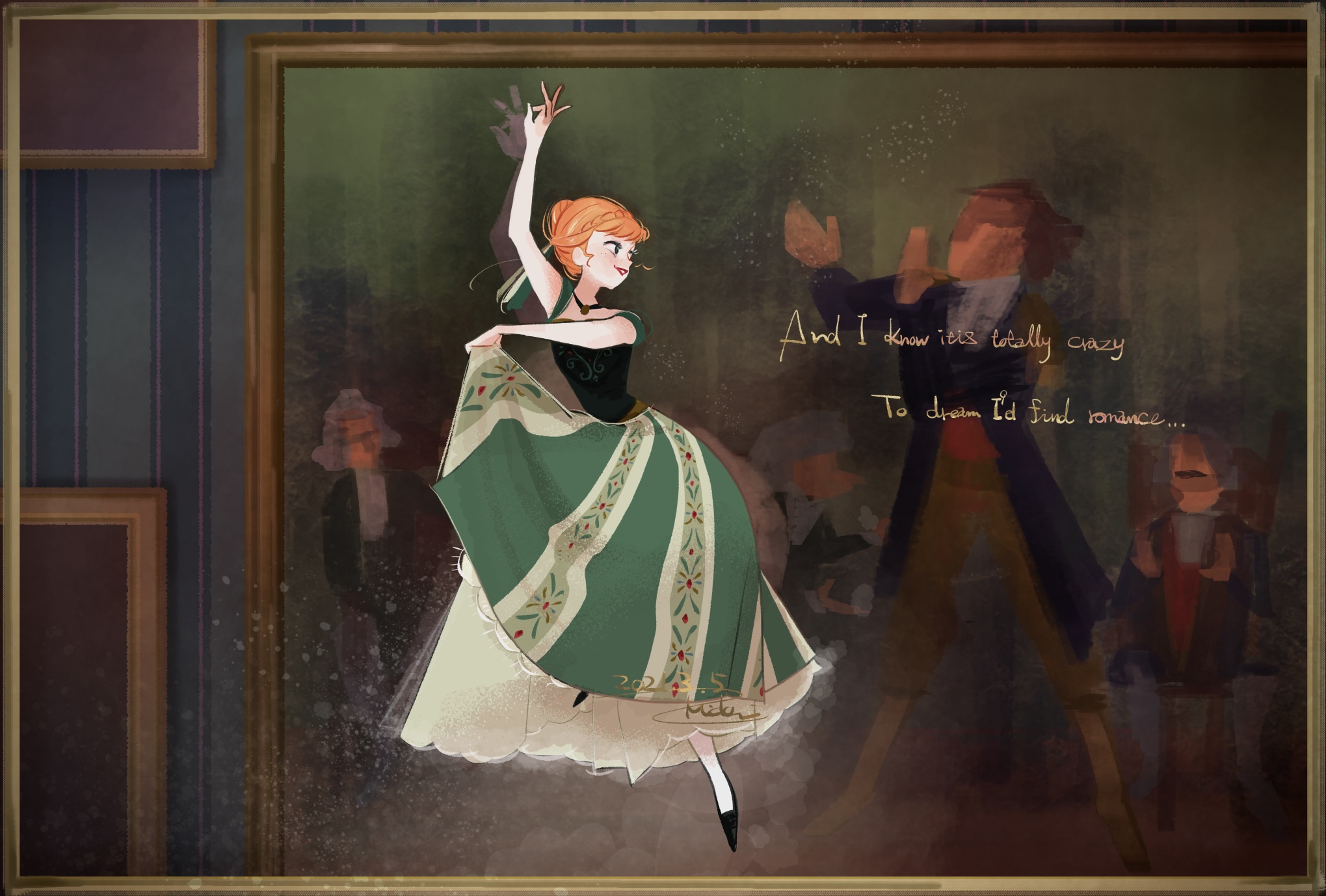 Frozen Anna For The First Time In Forever