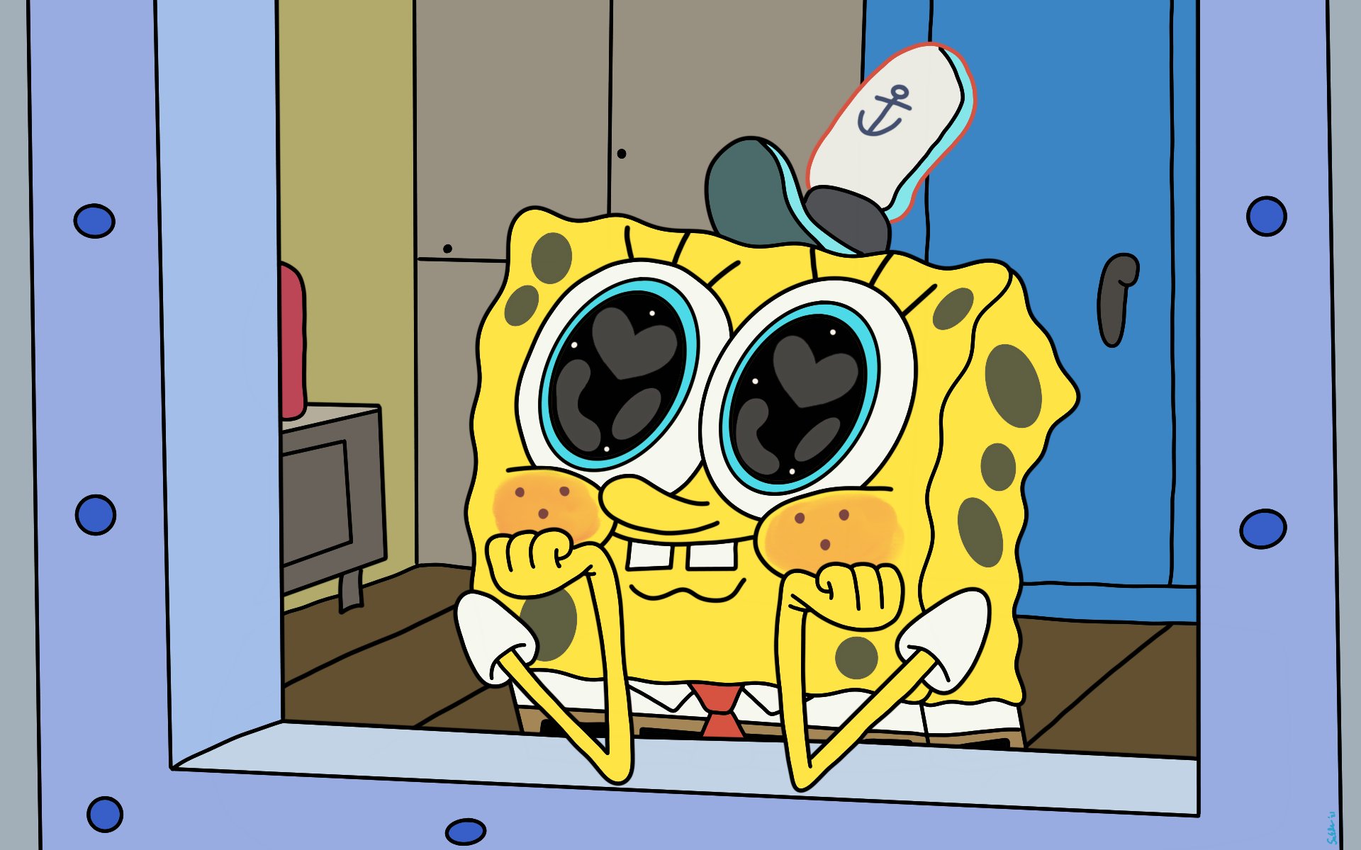 Spongebob Squarepants Cute Eyes