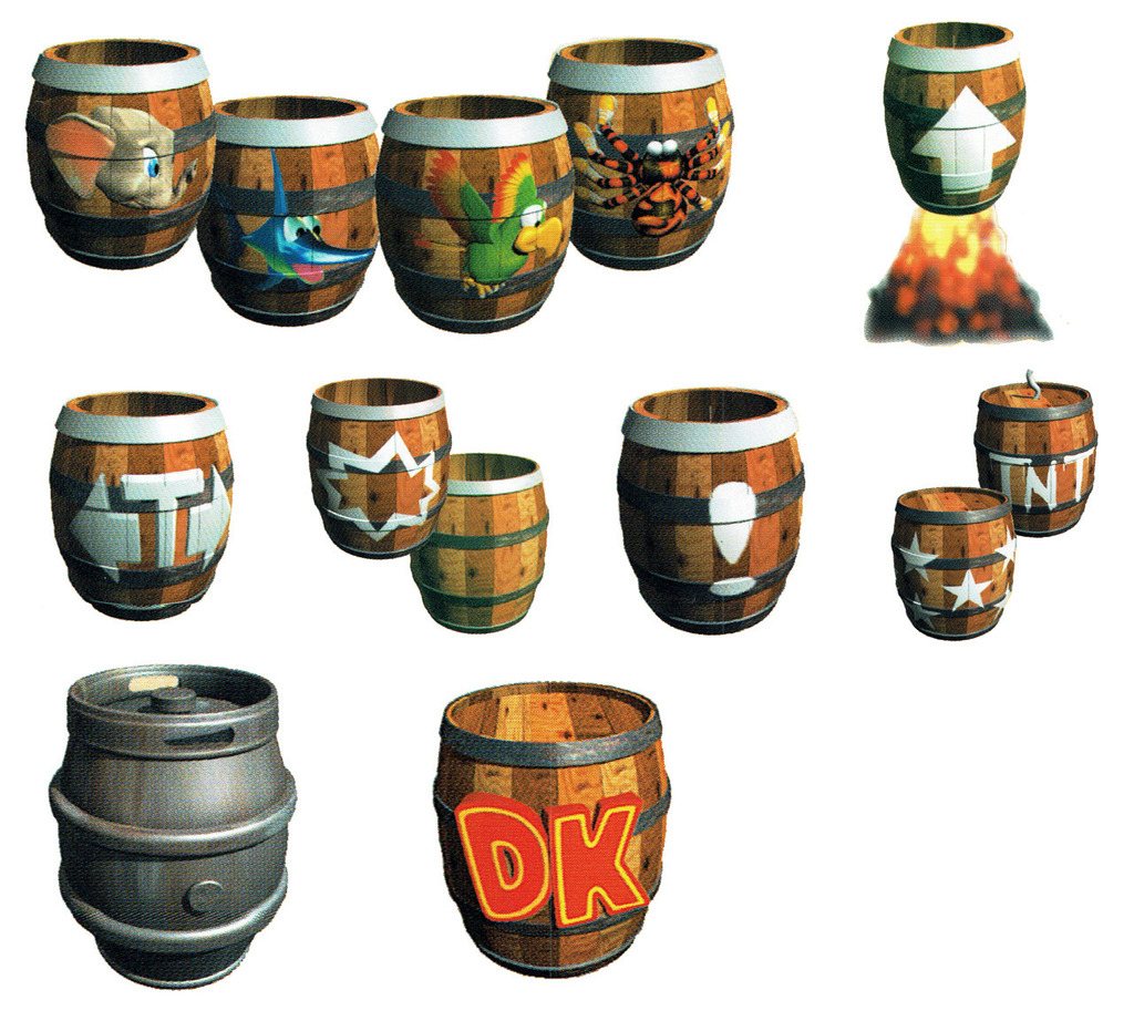 Donkey Kong Country Barrel