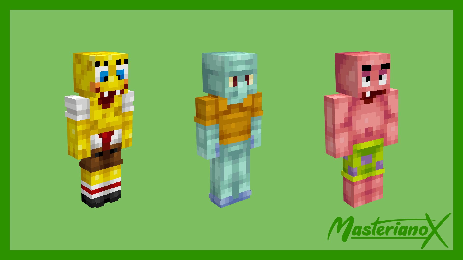 Spongebob Minecraft Skin