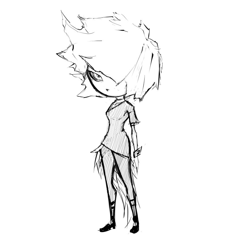 「Still messing with her design. Time to test colors 」Brian Harding ...