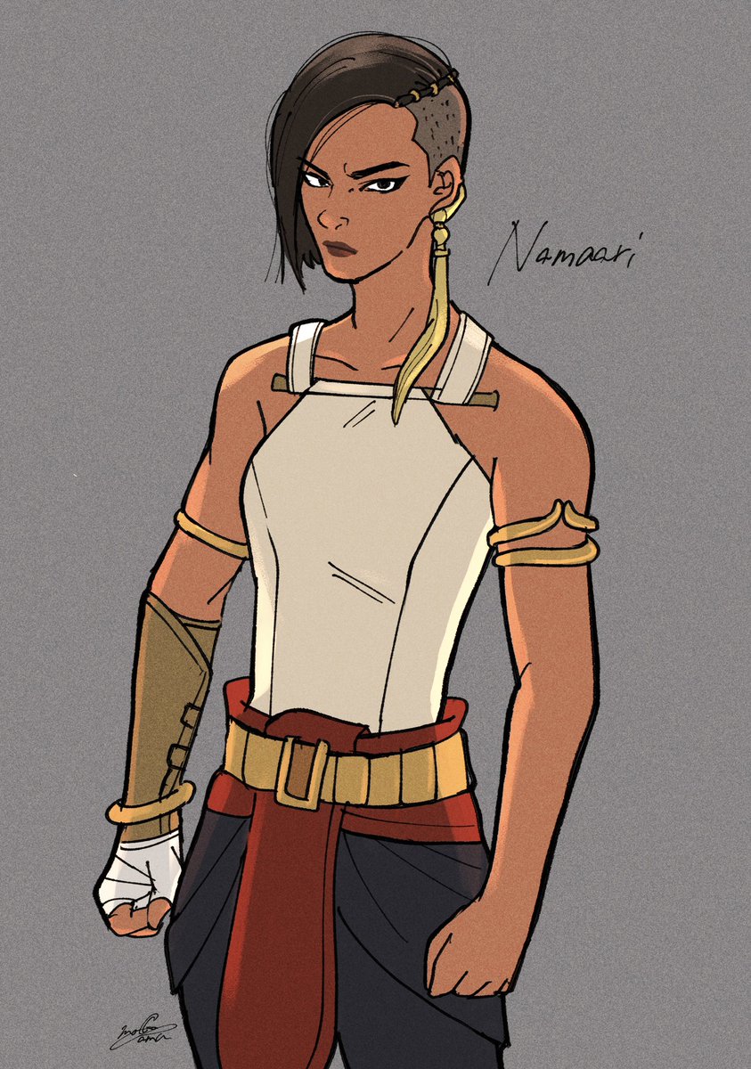 「ナマーリ様がドツボでした…? #namaari #ラーヤと龍の王国 」|𝕞𝕠𝕔𝕠(もこ)🌹5/3TM(原稿6/18)のイラスト