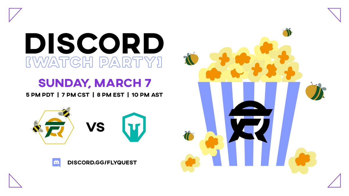 Discord Watch Party this Sunday- JOIN US! : r/FlyQuest