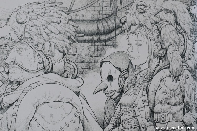 「Chimera – Baku Yumemakura Novel Cover Art by Katsuya Terada ...