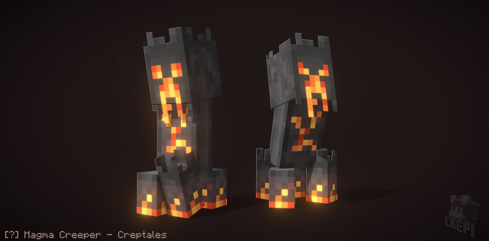 Minecraft Magma Creeper Crepi On X: "Hello! Welcome To Volcanic