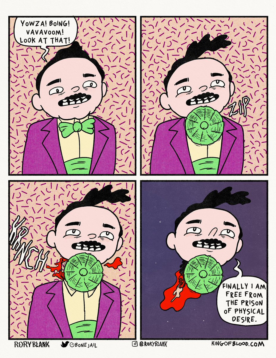 「spinning bowtie 」Rory Blankの漫画