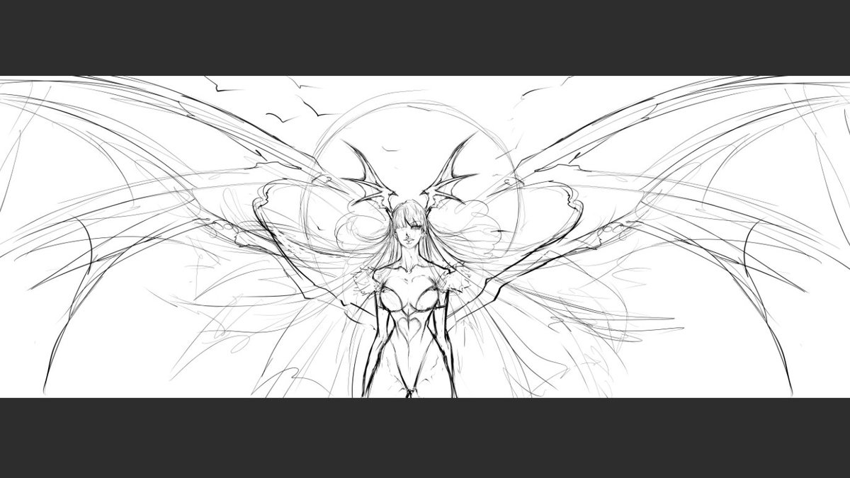 「Still messing with her design. Time to test colors 」Brian Harding ...