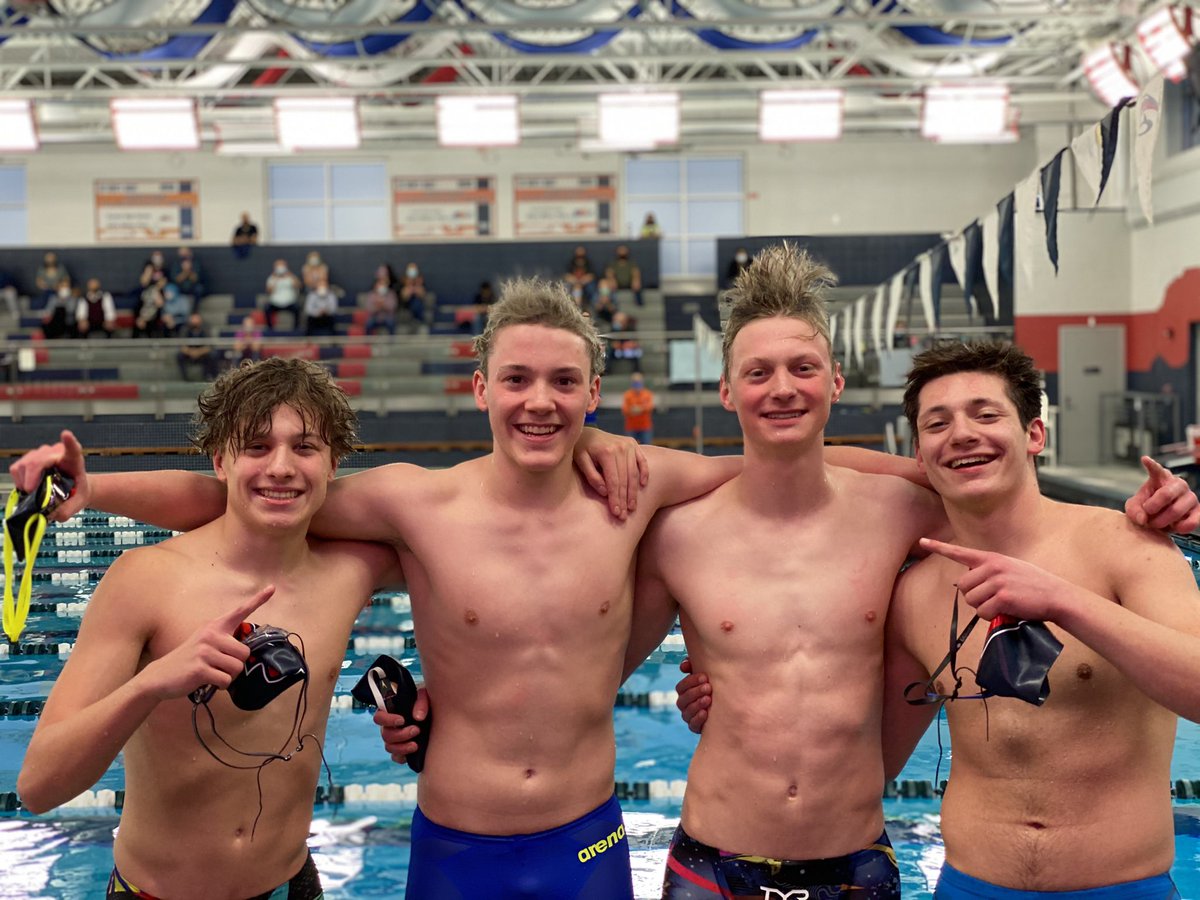 Conant Boys Swim Team on Twitter: "Congrats to our new 200 Medley Relay pool record holders (1: ...