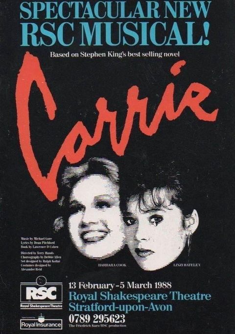 Carrie The Musical Poster