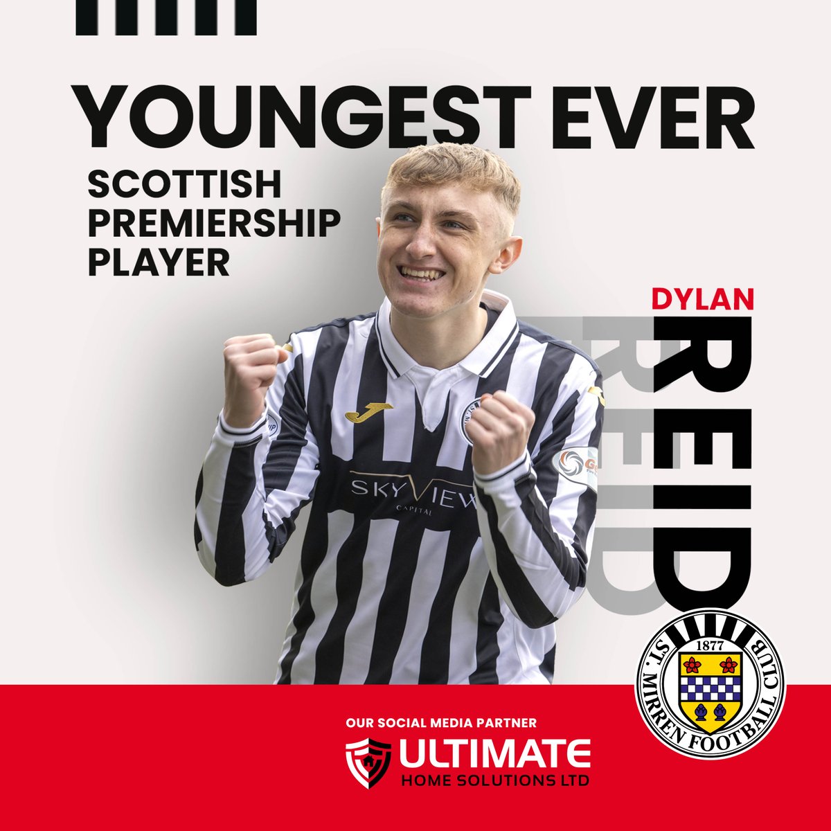 St Mirren brought Dylan Reid off the bench for his debut today. Born in ...