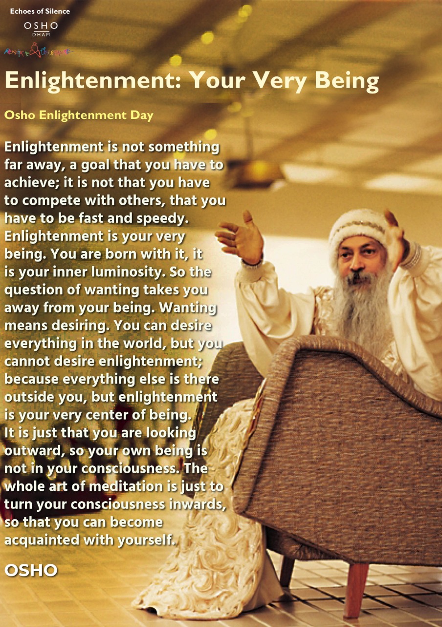 Osho Enlightenment Creativity Of An Enlightened Master – Osho World