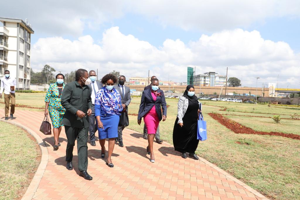 Farida Karoney, EGH's tweet - "Joined FAO Representative to Kenya Ms ...