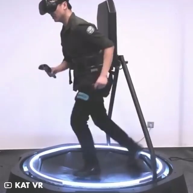 Oculus Rift Treadmill Gif
